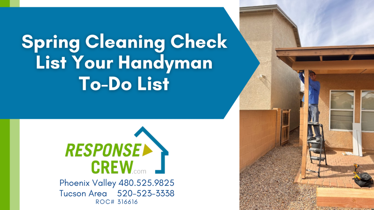 Spring cleaning Check List Your Handyman Do-To List - Response Crew